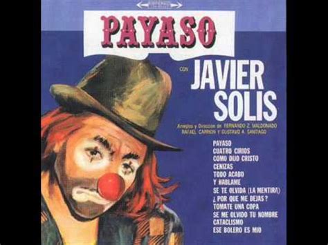 Payaso Javier Solís con letra YouTube