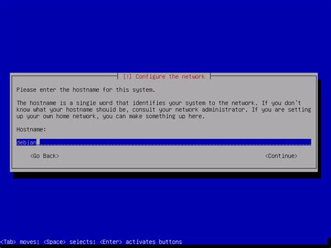 installing debian via internet mirror and pxe server