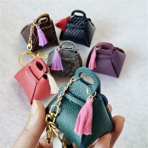 미니가방 키홀더 열쇠고리 커플템 가방키링 6colors 아이디어스