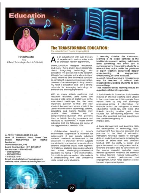 farida musaddi on linkedin edtech innovation 2024trends ladiesinbusiness education… 11