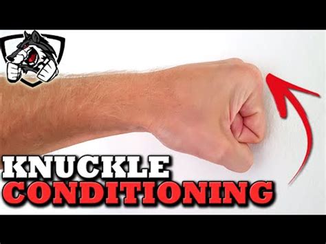 How To Condition Your Knuckles Guide To Harden Your Fists YouTube