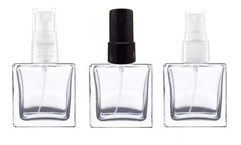 10 Frascos Vidro Perfume Cubo 50 Ml Valvula Spray R 48 10 Em Mercado