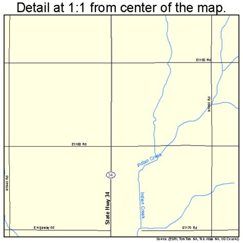 Map Of Elk City Oklahoma
