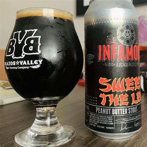 Sweep The Leg Peanut Butter Stout Infamous Brewing Company Untappd
