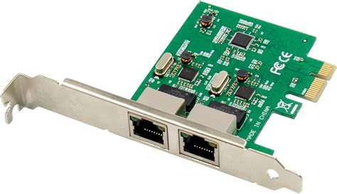 Portt Dual Profile PCI Express PCIe Gigabit Network Server Network Adapter Card PCIe NIC
