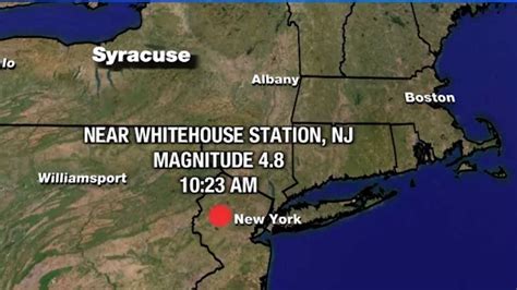 48 Magnitude Earthquake Rattles New Jersey And New York News Post