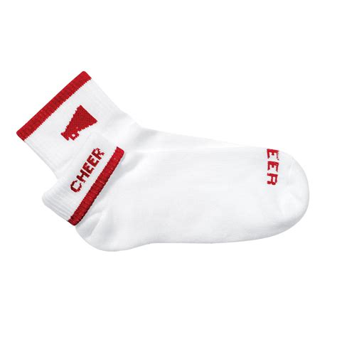 Megaphonecheer Flip Top Socks