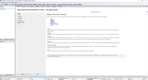 How To Use Kriging With External Drift Velpak Seismic Inversion