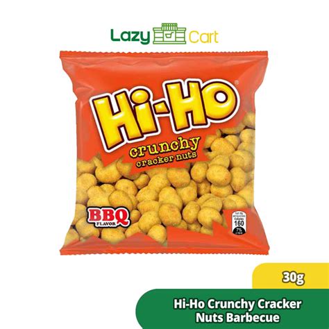 Cod Lazycart Hi Ho Crunchy Cracker Nuts Barbecue 30g Irresistible