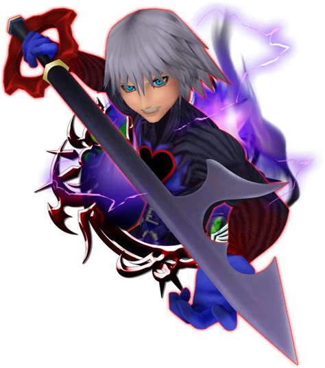 Kingdom Hearts Riku Replica Journey Replica Organization Character Png