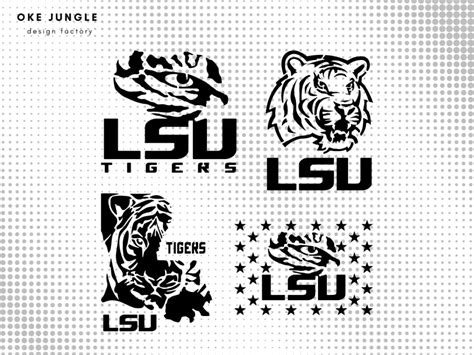 Lsu Svg Lsu Tigers Dxf Laser Cnc Vectorency