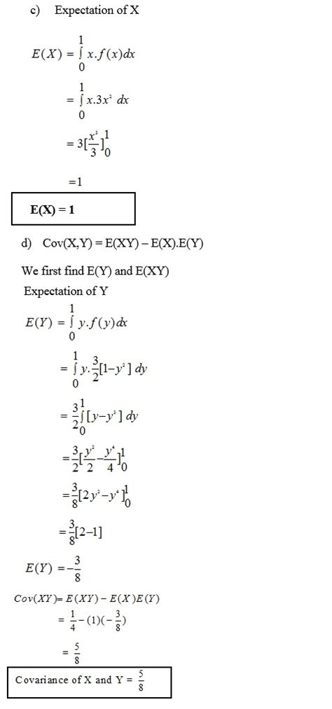 2 Let X And Y Be Continuous Random Variables With Jo Solvedlib