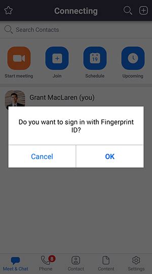 Using Android Fingerprint Authentication