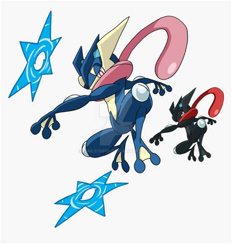 Greninja Water Shuriken Greninja Shuriken Hd Png Download Kindpng