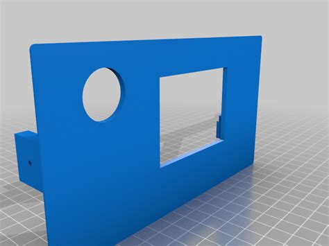 free 3d file esp32 tft touch case si4735 🎵 ・3d printer design to