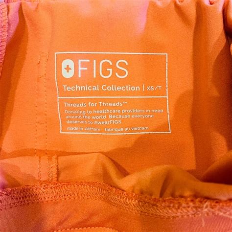 Figs Tops Limited Edition Color Coral Figs Caterina Top And