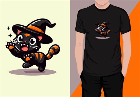 Premium Vector Halloween Cat Tshirt Design This Crazy Cat Lady Loves