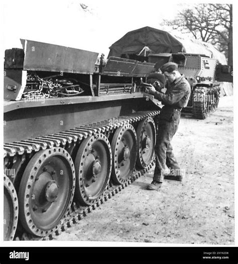 Crusader Tank Storage For Block Grousers And Anchorage Pins British