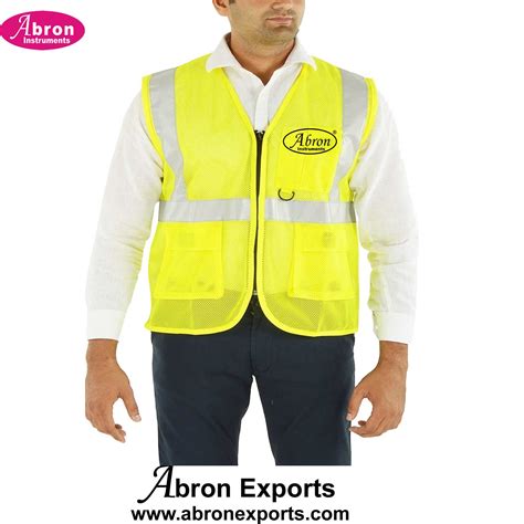 Safety Strip Jacket High Reflective Visibility Polyester Reflective X