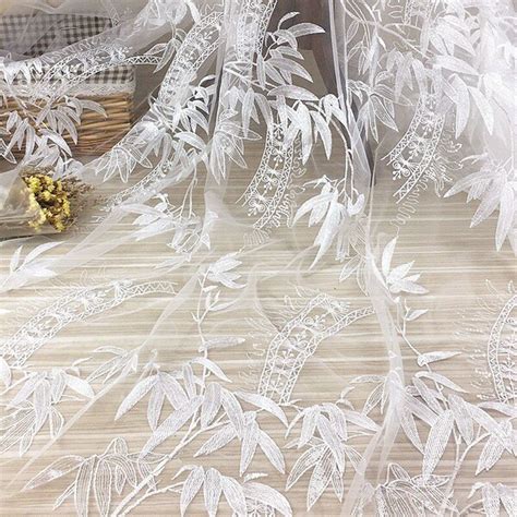 Off White Bamboo Wedding Dress Etsy