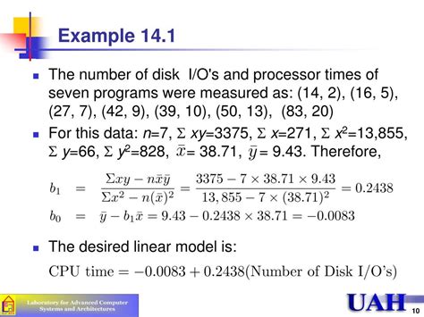 ppt cpe 619 simple linear regression models powerpoint presentation