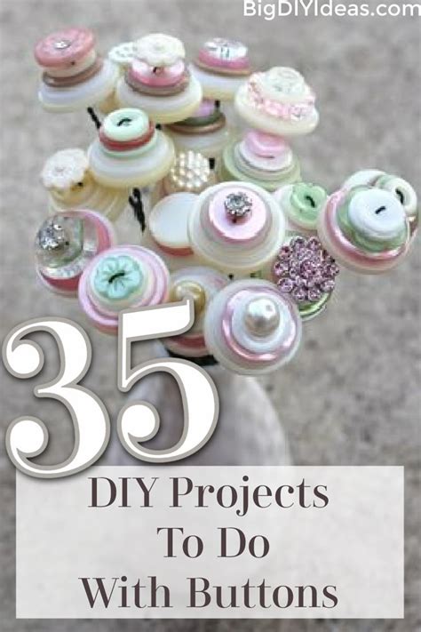 35 diy projects to do with buttons buttons crafts diy diy buttons