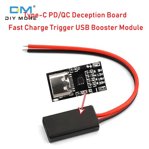 Diymore Type C Pd Trigger Board Module Pd30qc30 Decoy Board Fast Charge 9v12v15v20v High