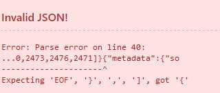Uncaught SyntaxError Unexpected Non Whitespace Character After JSON At Position X At JSON Parse