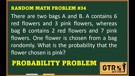 Random Math Problem 34 Youtube