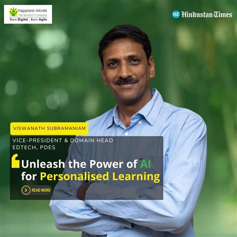 Happiest Minds Technologies On Linkedin Ai Ailearning Genai Edtech Education