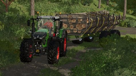 Lizard Lt689 Long Log Trailer Fs22 Mod Mod For Farming Simulator 22