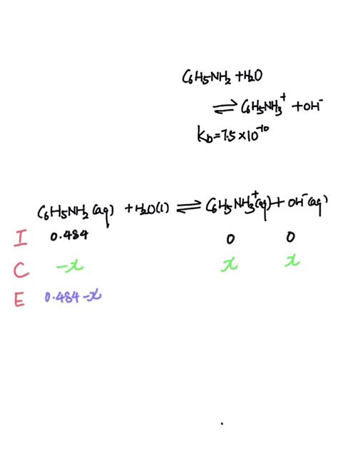 Solved Aniline C6h5nh2 Is Commonly Used As A Precursor For Making