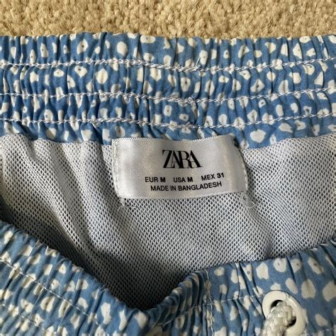 Small Zara Swimming Trunks Says Medium But Fits Depop