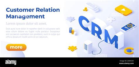 Plan Crm Stock Vector Images Alamy