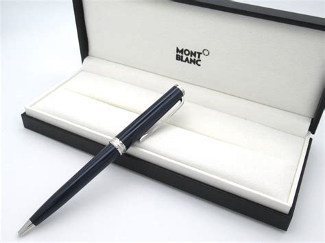 Montblanc モンブラン Pix ボールペン ネイビー シルバーモンブラン｜売買されたオークション情報、yahooの商品情報を