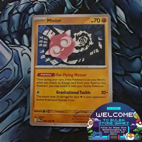 Minior 099182 Paradox Rift Par Sv04 Pokémon Tcg Card Game Scarlet