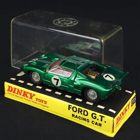Dinky Toys 215 Ford Gt Racing Car Qdt