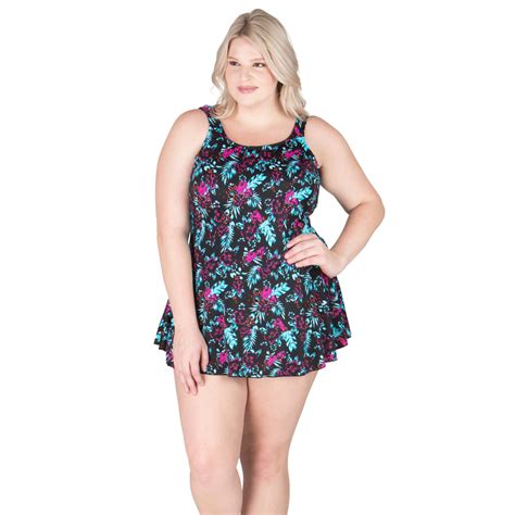 Maui Kai One Piece Plus Size Swimdress Curvy Fashion Swimsuits Just