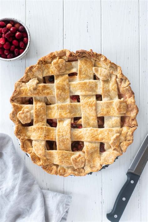 Apple Cranberry Pie Recipe Flavor The Moments