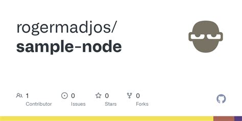 Github Rogermadjossample Node
