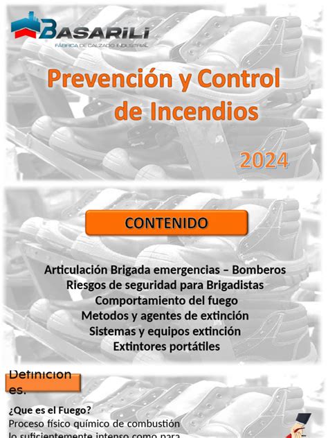 Prevencion Y Control De Incendios Pdf Combustión Incendios