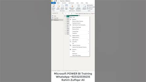 Duplicate Vs Reference In Power Query Power Bi Shorts Youtube