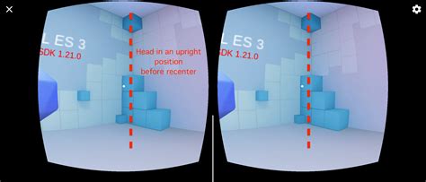Recenter Fails When Leaning The Head Issue 415 Googlevr Cardboard