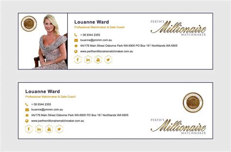 entry 12 by gravitygraphics7 for design clickable email signatures