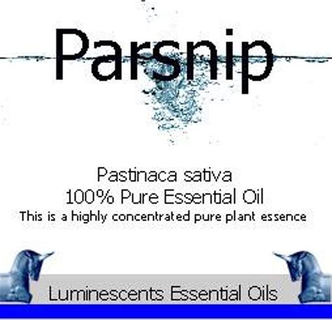 Parsnip Pastinaca Sativa 100 Pure Essential Oil 5ml Etsy