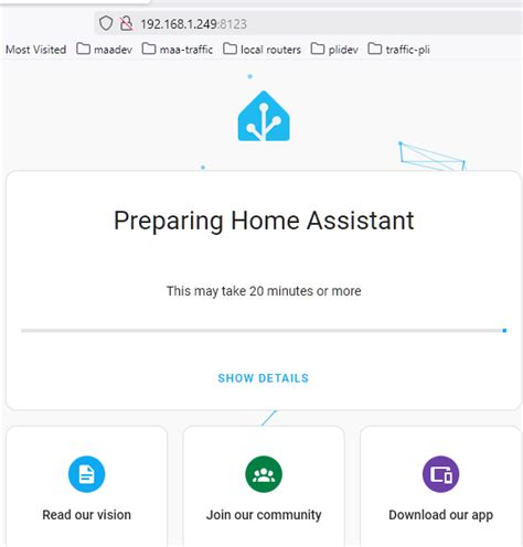 [solved] stuck in onboarding page ha supervised 2025 2 x manifest