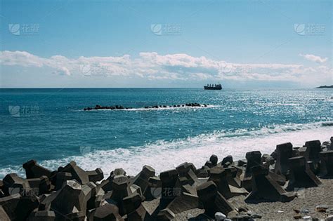 中国台湾花莲海岸线