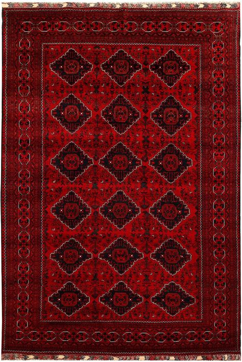 Dark Red Khal Mohammadi 6 5 Unique Rugs Afghan Rugs Khal