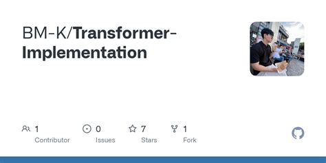 GitHub BM K Transformer Implementation
