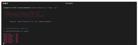 github mayankpandey01 ownbucket a python based recon tool to search